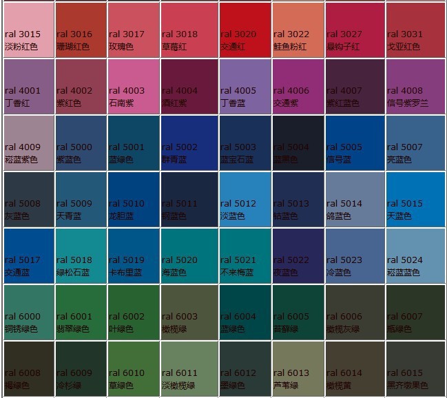 ral7016,ral9006,ral9002_大山谷图库